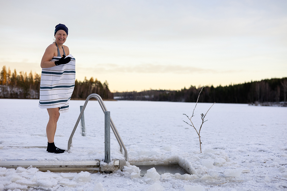 Följ med oss på vinterbad med Vandra med Ulrika - Enter Gislaved